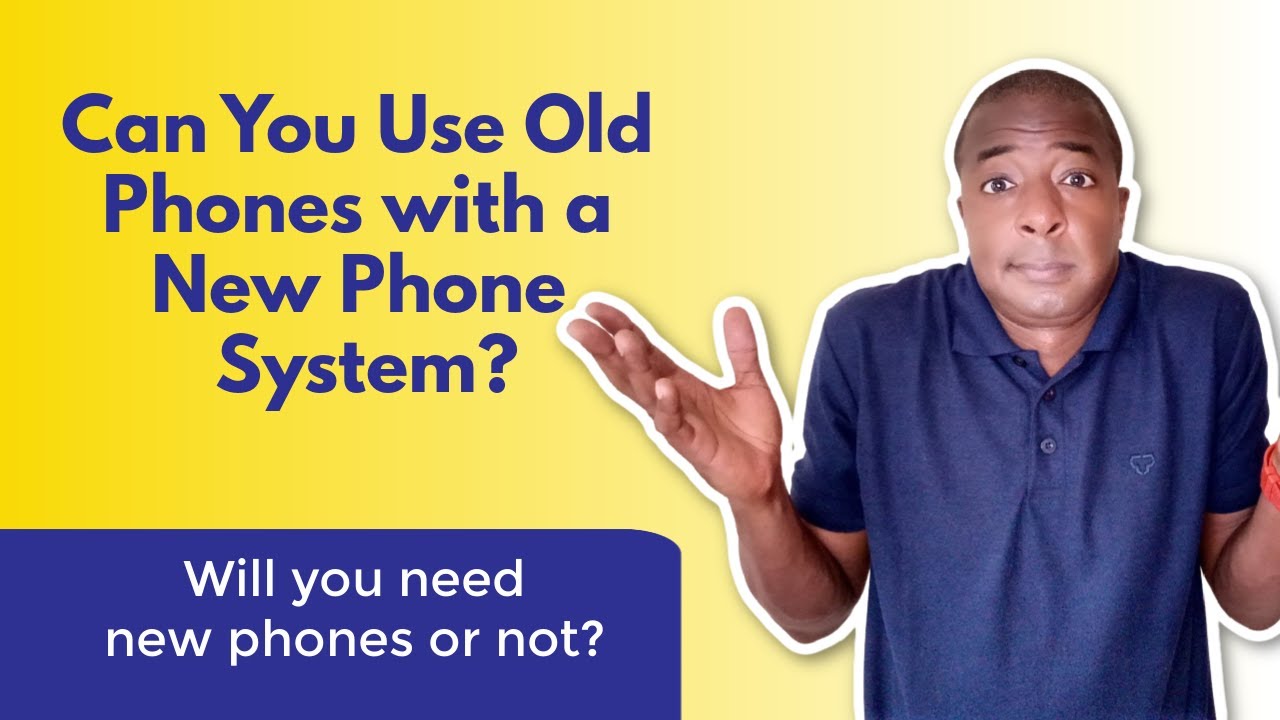 Can you use old phones with a new VOIP phone system? - YouTube