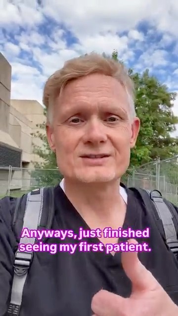 Saw my first patient for real today! It’s coming together. - YouTube