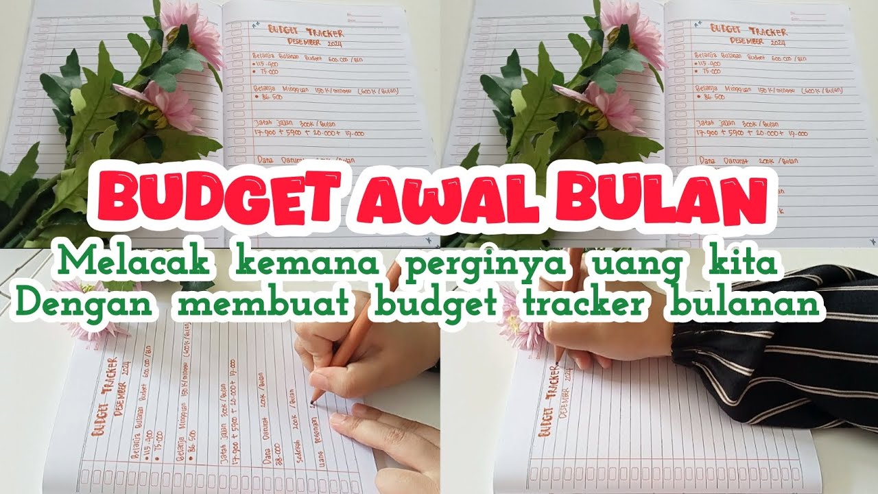 BUDGET AWAL BULAN| BEGINI CARA MELACAK KEMANA PERGINYA UANG KITA DENGAN ...