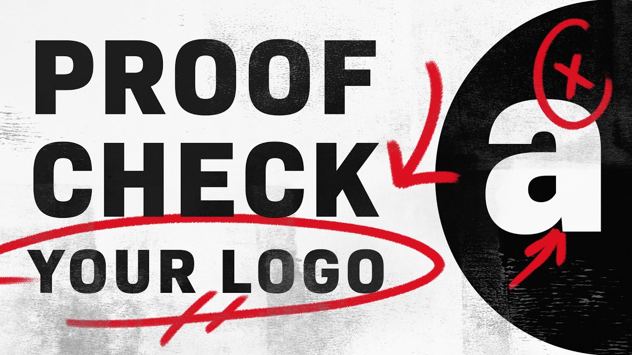 Proof Check Your Logo - YouTube
