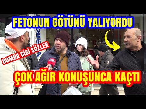 FETONUN G*TÜNÜ YALIYORLARDI. TÜM EZBERLERİ FENA BOZDU. BOMBA GİBİ SÖZLER SÖYLEDİ. MUTLAKA İZLE.