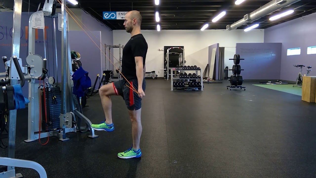 Standing Straight Arm Extension - YouTube