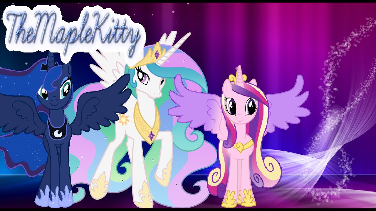 Crystal Princess Ponies Collection Celestia, Luna and Cadence Review ...