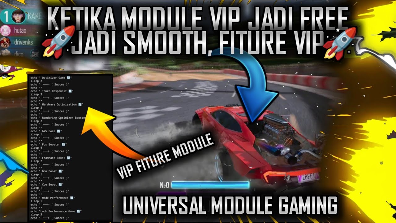 KETIKA MODULE VIP JADI FREE!!! AUTO SMOOTH | MODULE NO ROOT MGP ...