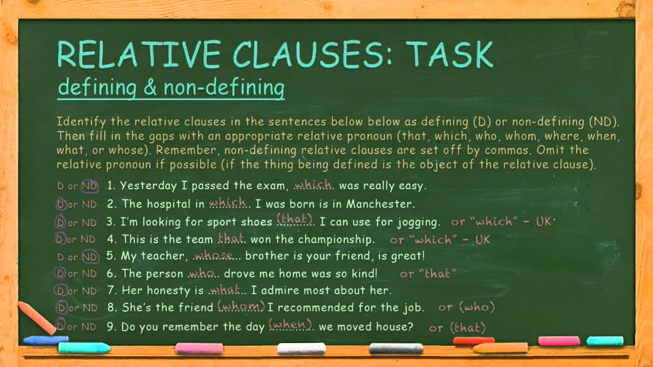 How to Write Relative Clauses: Part 2 - YouTube