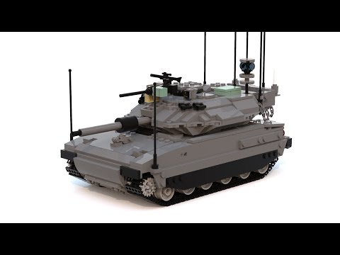 LEGO Merkava Mk. 4/4 LIC Instructions - YouTube