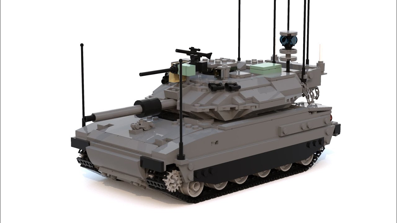 LEGO Merkava Mk. 4/4 LIC Instructions - YouTube