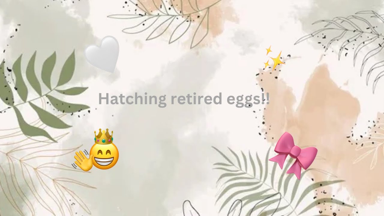 Hatching retired eggs!! Part 1?? | Roblox Adopt Me - YouTube
