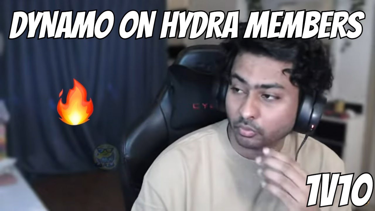 Dynamo On HYDRA Memebrs 🔥 1v10 Kills 🔥 Again Lockdown - YouTube