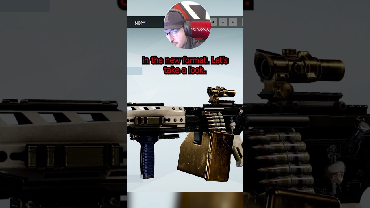 Rainbow Six Siege: Zofia's LMG Update Year 7 Season 3 #shorts - YouTube