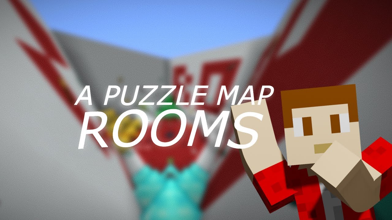 Easy and Fun Puzzles in Minecraft | Rooms: a Simple Escape Map - YouTube