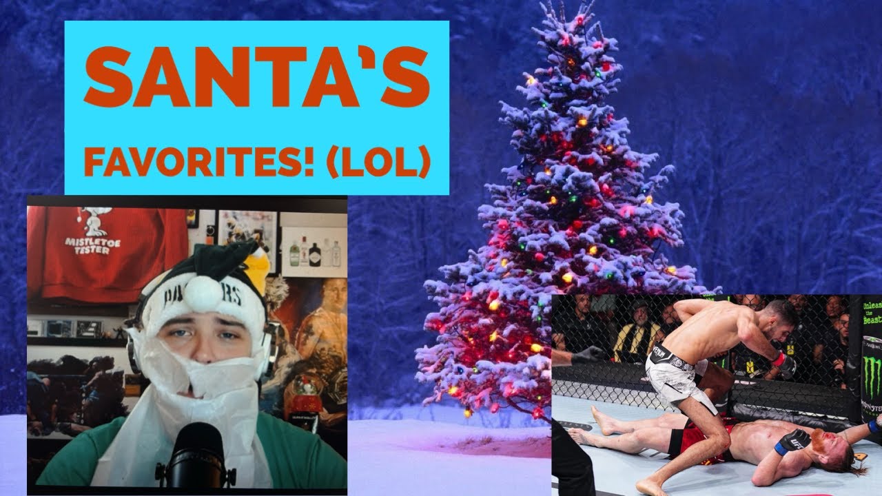 Octagon Santa Brings His Favorite KO & Submission of 2025! A Wonderful ...