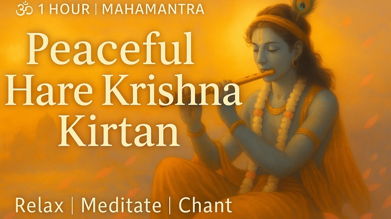 Peaceful Hare Krishna Chant – Music for Soulful Calm | 1 Hour ...