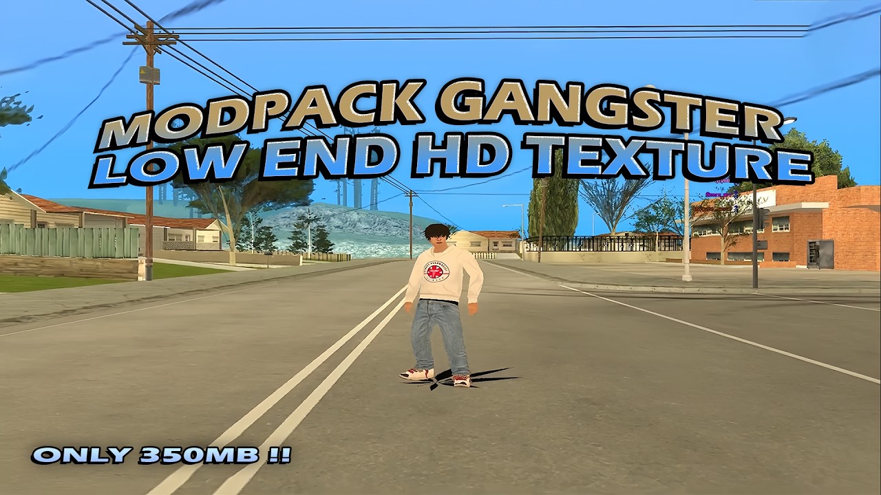 SHARE MODPACK GTA SAMP STYLE GANGSTER LOW END HD TEXTURE HIGH FPS [GTA ...
