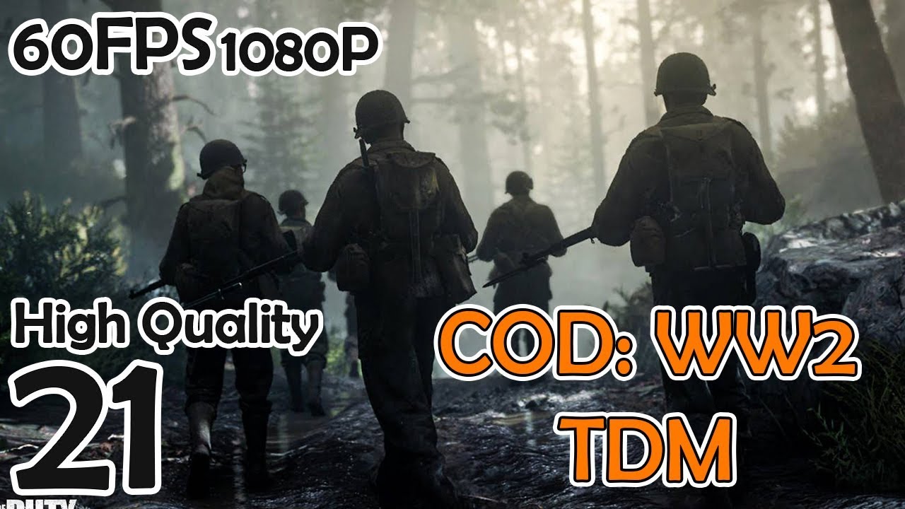 FREE TO USE CoD:WW2 GAMEPLAY HIGH QUALITY 60 FPS #21 - YouTube