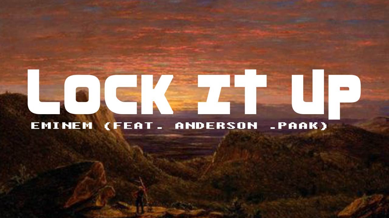 Eminem - Lock It Up (Lyric Video) (Feat. Anderson .Paak) - YouTube