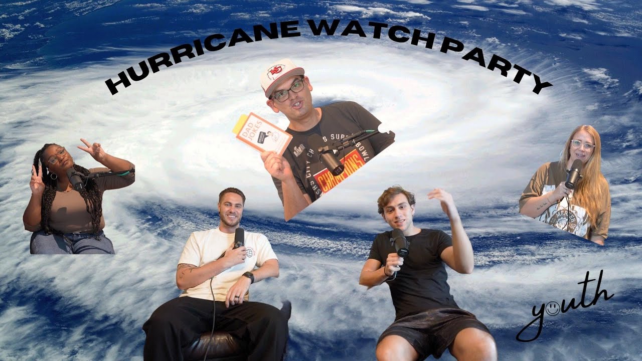 HURRICANE WATCH PARTY! #youth #online #jesus - YouTube