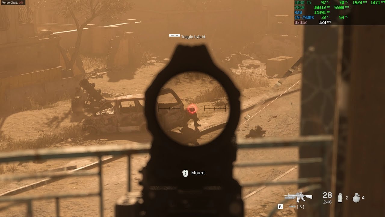 COD Modern Warfare - 1440p - 1080 Ti - i9-7900X - Highest and Lowest ...