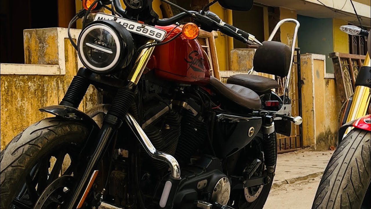 Riding Loud Harley Davidson Iron883 | Power and Exhaust Sound | Amazing ...