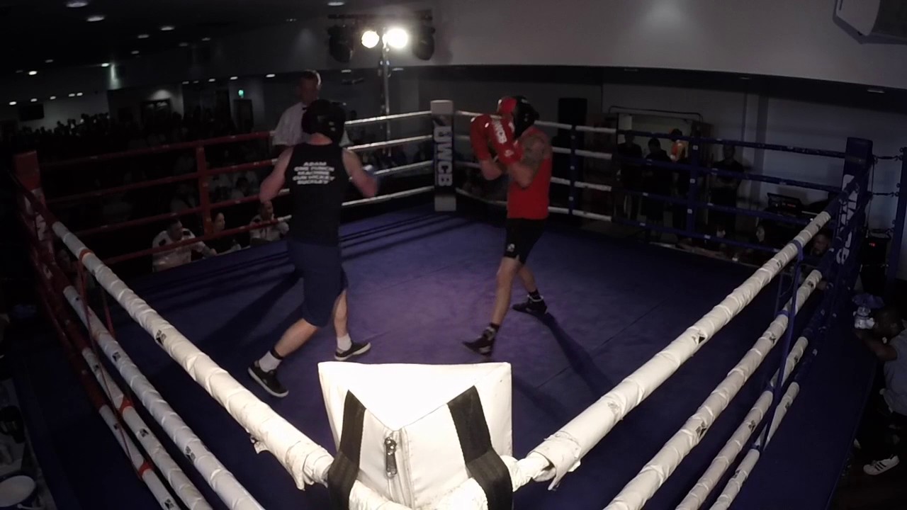 Ultra White Collar Boxing | Leicester | Shanty Berry VS Adam Buckley ...