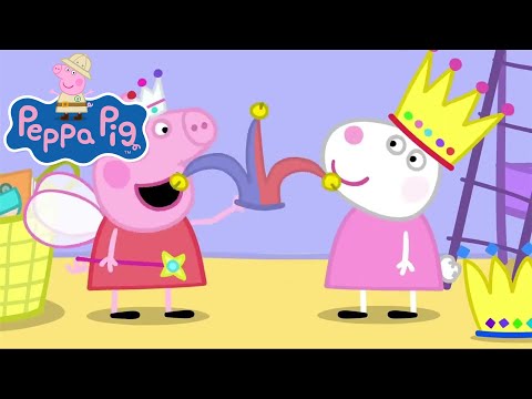 Peppa Travels to the World of Pretend Friends | Travel with Peppa