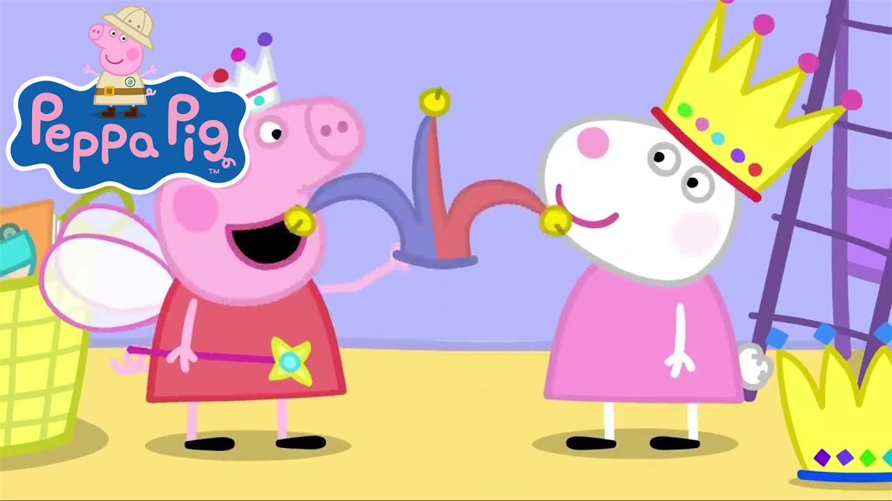 Peppa Travels to the World of Pretend Friends | Travel with Peppa - YouTube