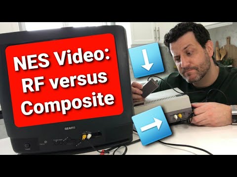 RF vs Composite AV Cables - Nintendo Entertainment System (NES) on CRT ...