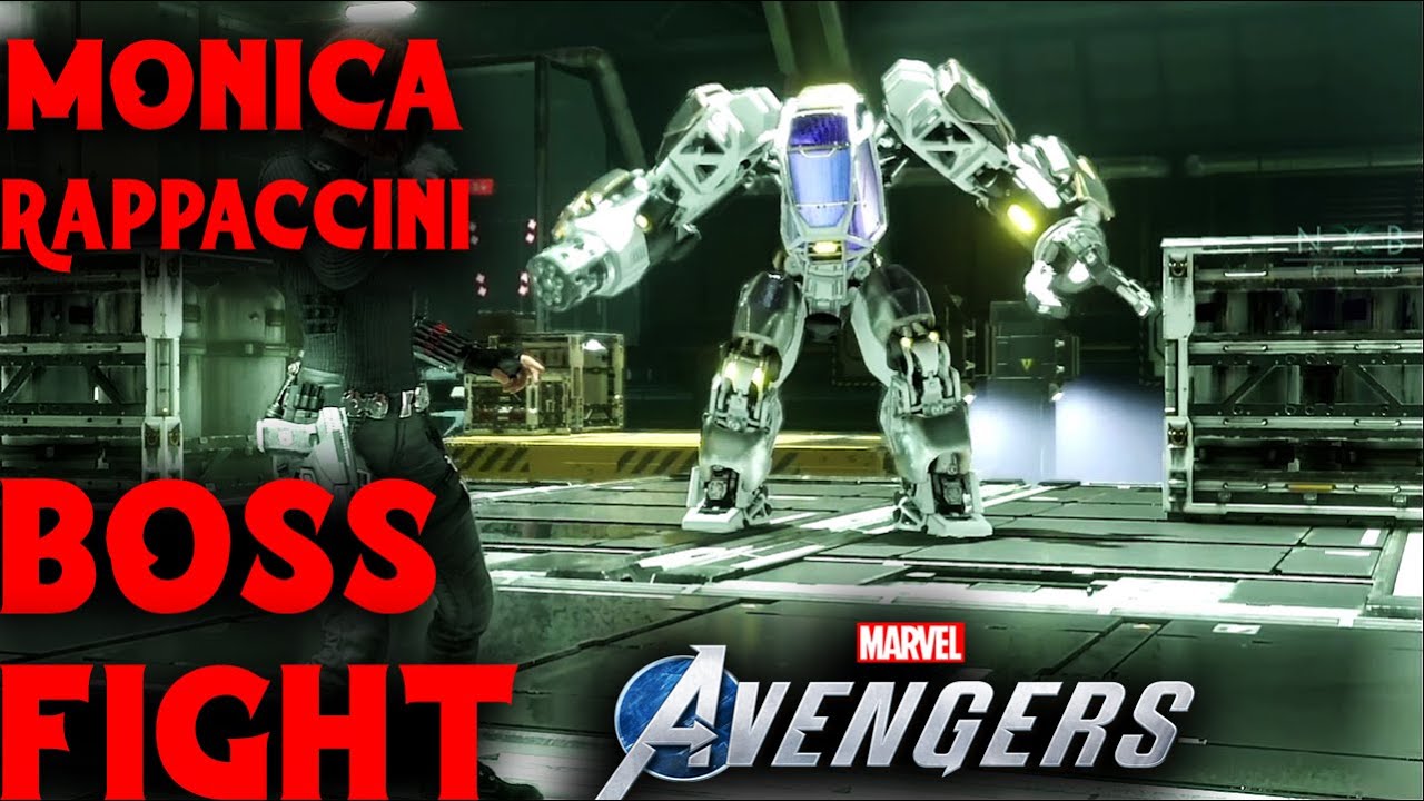 MARVEL'S AVENGERS MONICA RAPPACCINI Boss Fight Gameplay (No Commentary ...