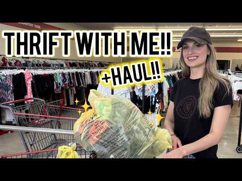 Thrift With Me at 7AM!! + Collective Thrift Haul to Flip on Poshmark for a GREAT Profit $$