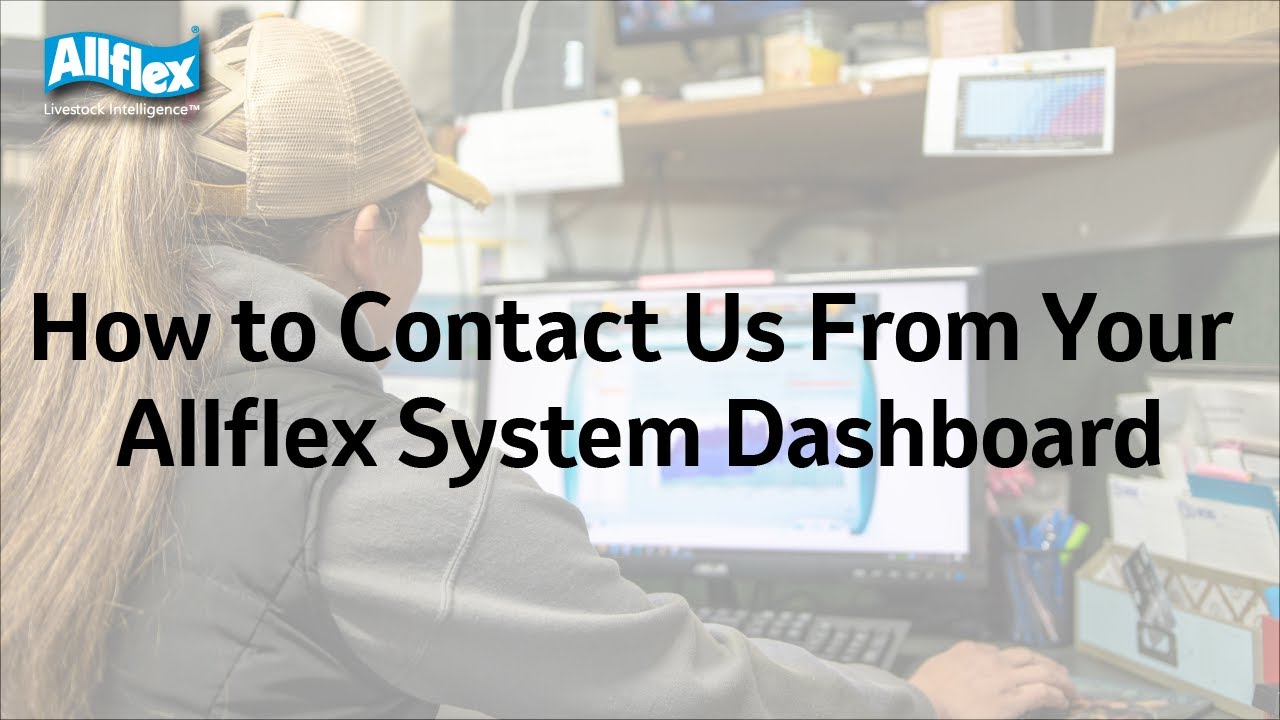 How To Contact Us From Your Allflex System Dashboard - YouTube