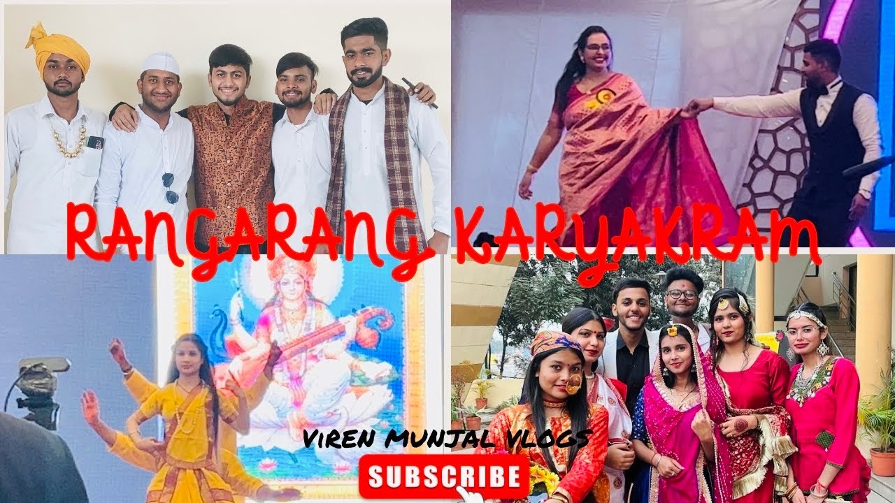 College Conference Ka Fashion Show| College Function Day-1 Part-2 | ViREN MUNJAL VLOGS ️ - YouTube