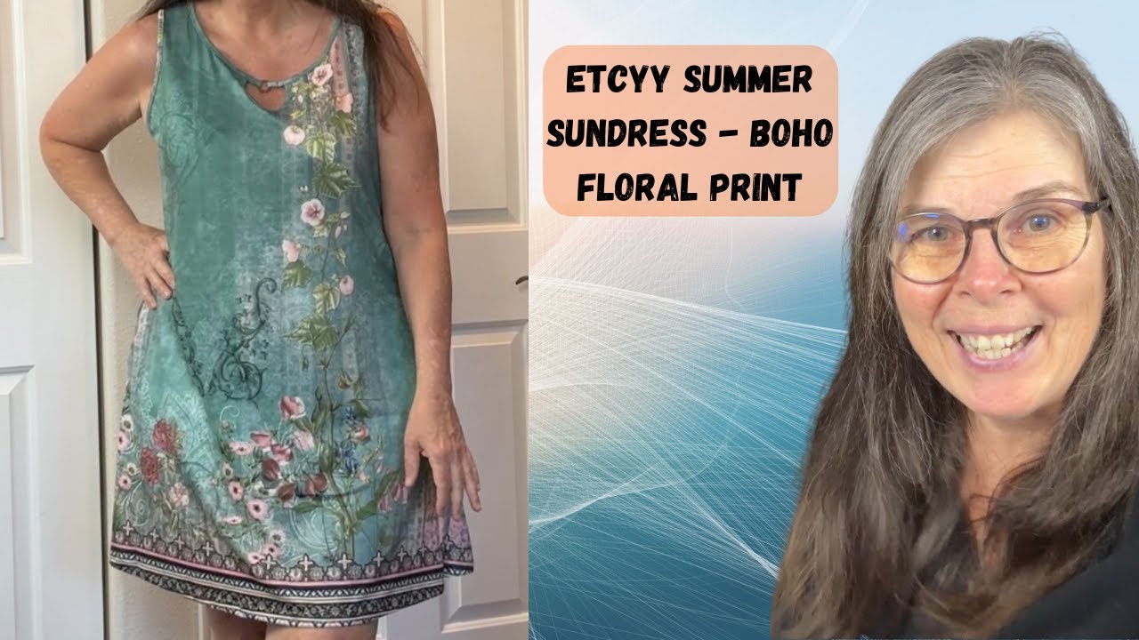 Chic Summer Style: Floral Boho Sundress #ad - YouTube
