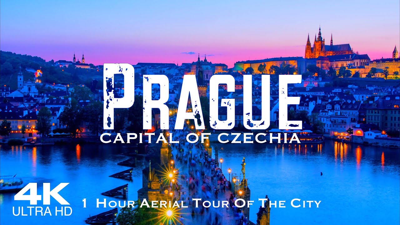 [4K] Best of PRAGUE 🇨🇿 Praha Drone | 1 Hour Aerial Tour of the Česká ...
