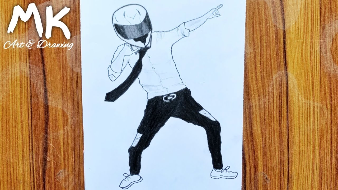 How to draw a biker boy dancing/Pencil Sketch | Sketching Video | Learn ...