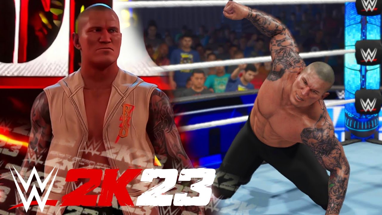 WWE 2K23 Randy Orton 24 Updated Face & Body With Entrance | WWE 2K23 ...
