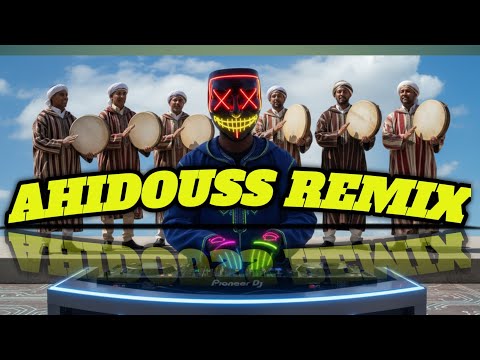 Ahidouss Remix DJ _ Chalha atlas 2025 _ DJ amazigh #amazighmusic #chalhaatlas #فن_شعبي #dance #music