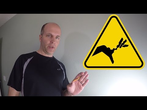 DIY How to punch a hole in the wall part 1 - YouTube