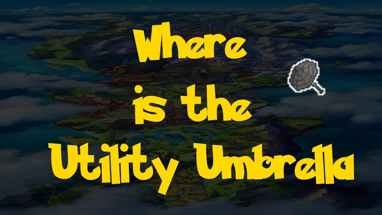 Where Is: The Utility Umbrella (Pokemon Sword & Shield) - YouTube