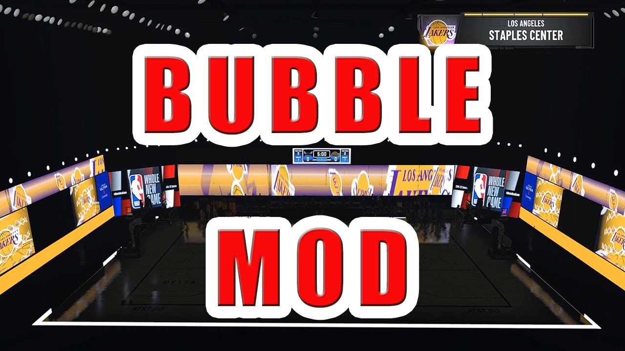 How to install Bubble Mod in NBA 2K21 - YouTube