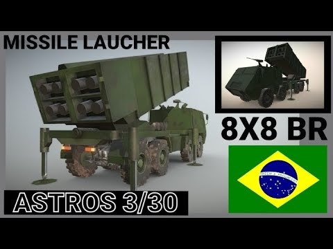 ASTROS 3/30 8X8 PELA PRIMEIRA VEZ O MONSTRO BR COM PROJETO COMPLETO ...