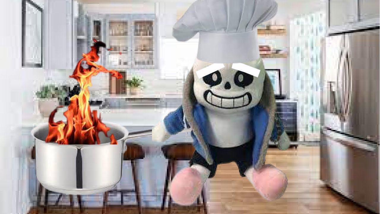 Sans burns the water - YouTube