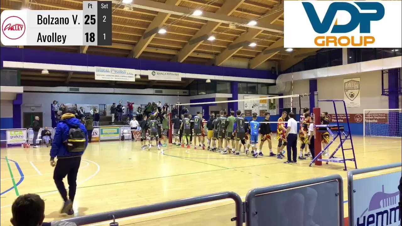 Volley Bolzano Vicentino - Avolley coppa Veneto finale 3/4 posto 15/01/2023 - YouTube