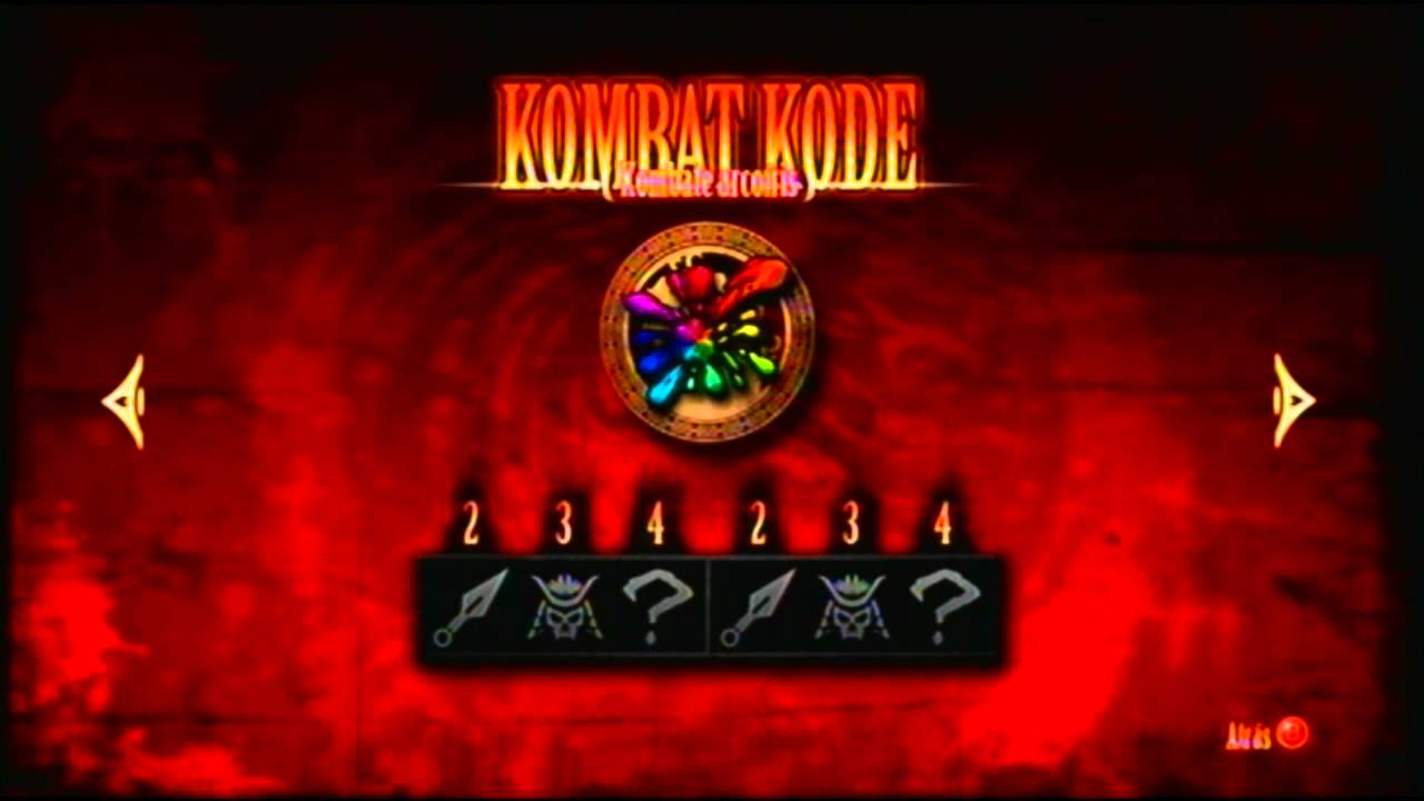 Mortal Kombat 9 - Todos los Kombat Kodes - YouTube