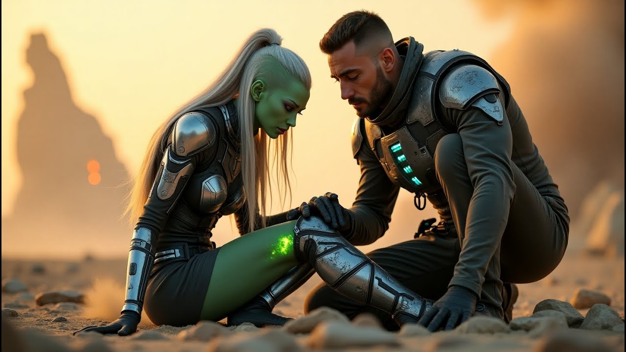 Legless and Alone, an Alien Warrior’s Last Stand Beside a Human Marine ...