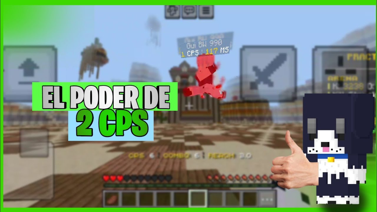 TIMING A 2 CPS la tecnica mas rota para pvp Minecraft Bedrock | Tiwytys ...