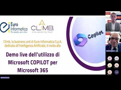 DEMO LIVE utilizzo Microsoft COPILOT - YouTube