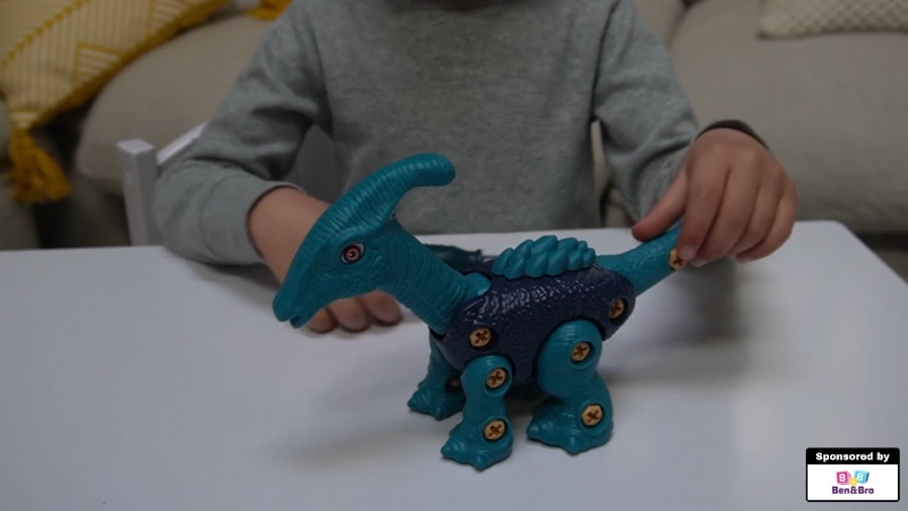 REVIEW Ben and Bro Dinosaur Toys for Kids 3 to 8 - YouTube