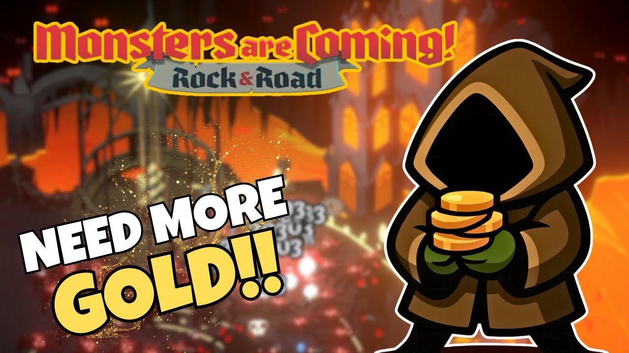 Road of Ash HARD...Hoard 500 Gold or lose! | Monsters are Coming - YouTube