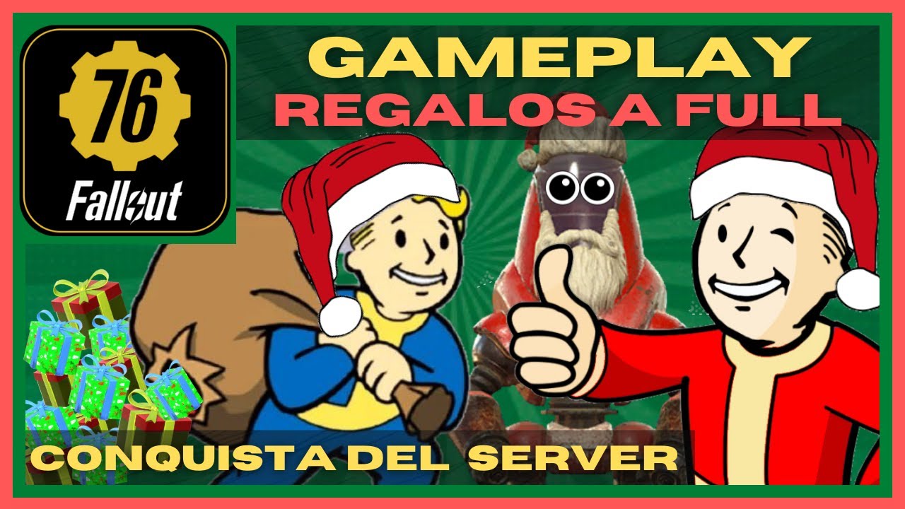 🎁 COMO TENER MUCHOS REGALOS NAVIDAD FALLOUT 76 SANTATRÓN + TALLERES ...