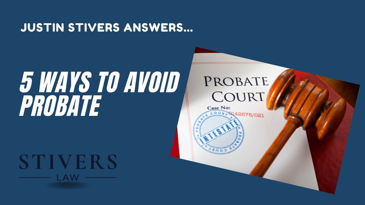 5 Ways to Avoid Probate. - YouTube